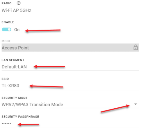 How to configure an SSID in Wi-Fi Access Point mode in AirLink OS